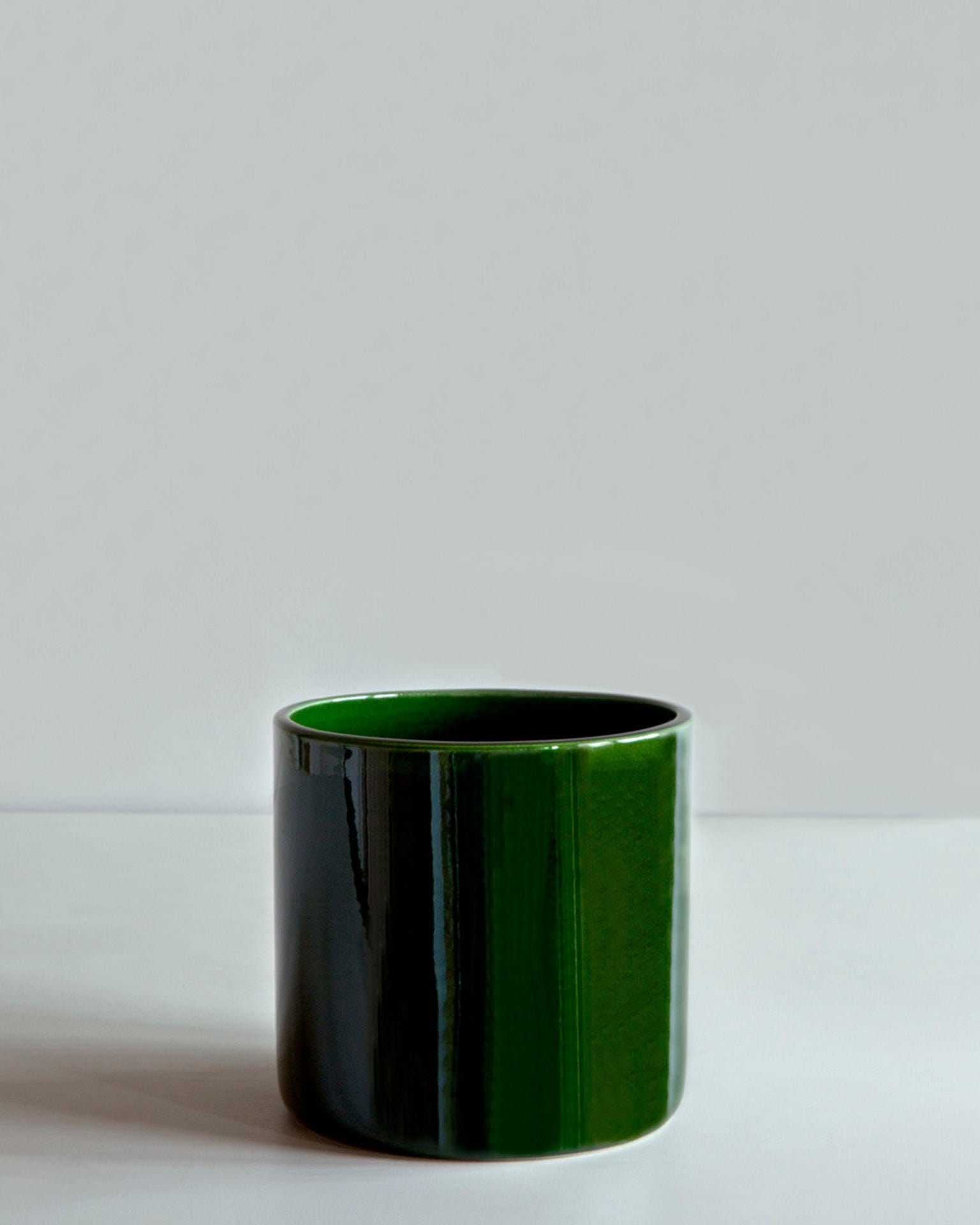 Bergs Potter Romeo 4.3 Inch Cachepot Emerald Green Vases – Baske